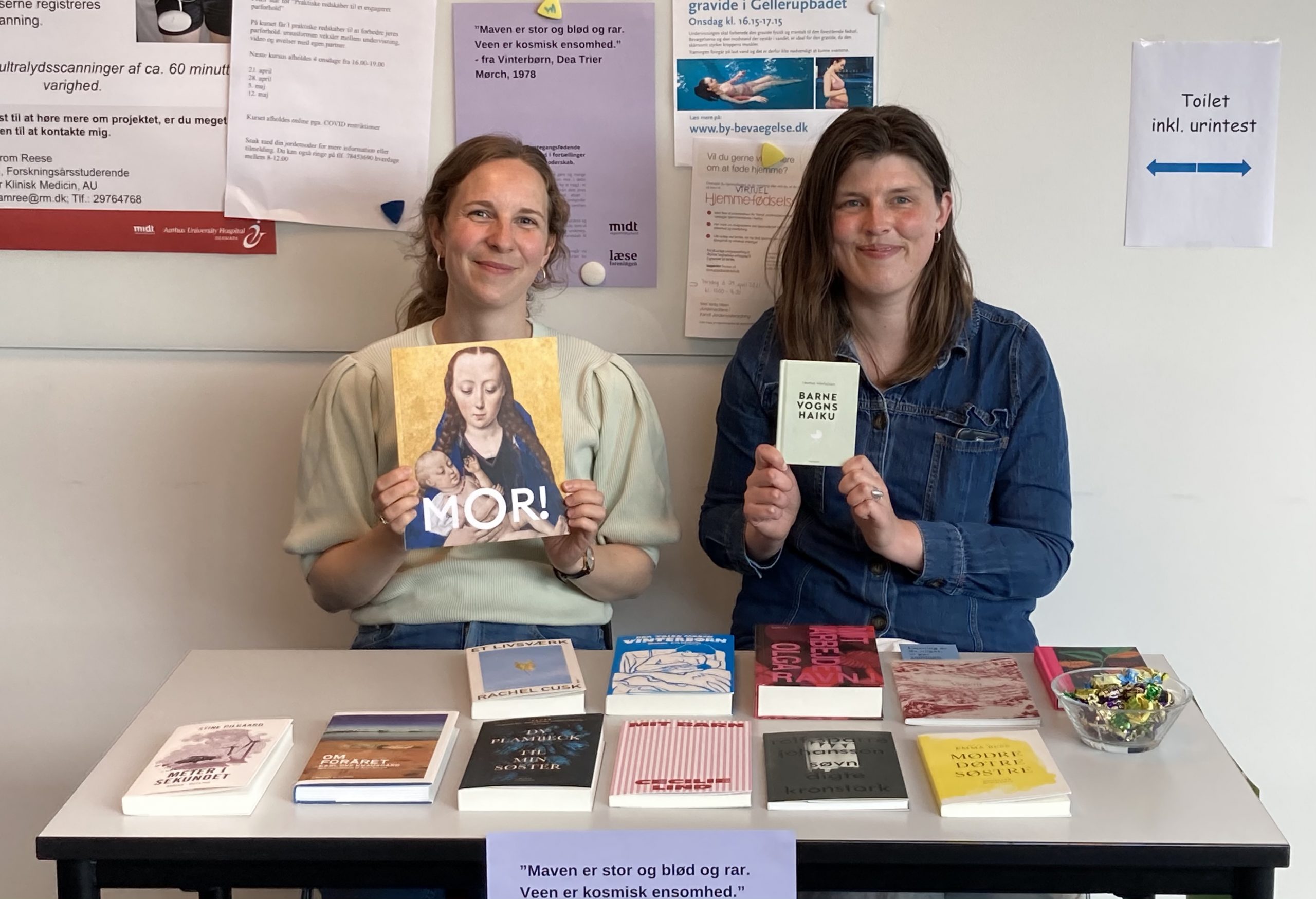 Skønlitteratur som fødselsforberedelse - Jordemoderforeningen